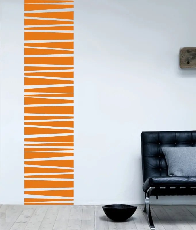 WALLVINIL Samolepky na zeď - Horizontal lines Barva: Černá, Velikost: Pruh 250x58 cm