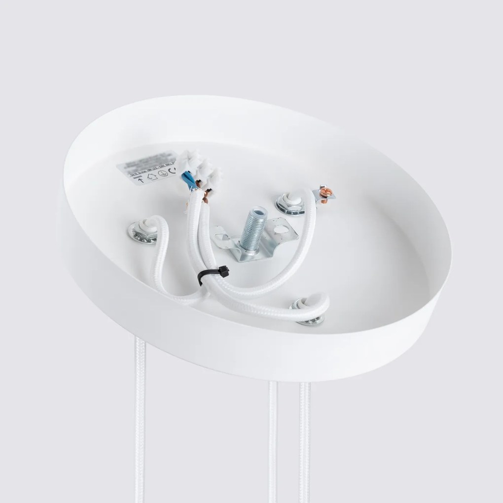 Sollux Lighting Závěsné svítidlo KARBON 3P bílé