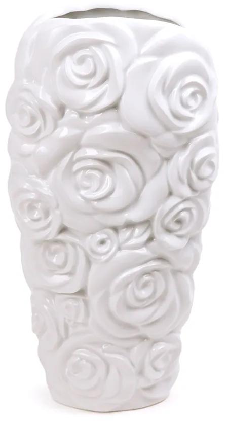 Váza Bouquet - design Daniel Piršč, porcelán, bílá