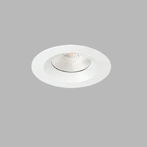 LED2 2231531 Max 1, venkovní bílá bodovka, 8W 3000K, prům. 8cm, IP65