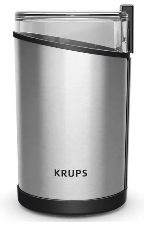 Krups - Elektrický mlýnek na kávu 85g FAST-TOUCH 200W/230V chrom