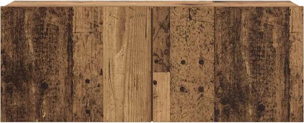 Nástěnné TV skříňky 6 ks Old Wood kompozitní 3328985