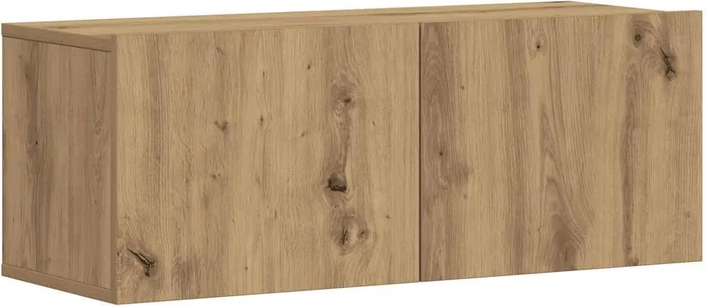 Nástěnné TV skříňky 3 ks dub artisan kompozitní 3328958