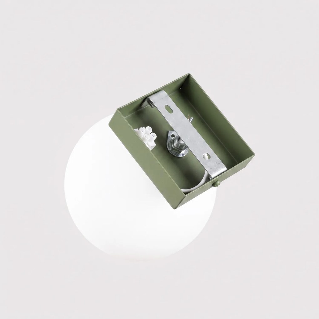 Sollux Lighting Stropní svítidlo YOLI 1 olivově zelené