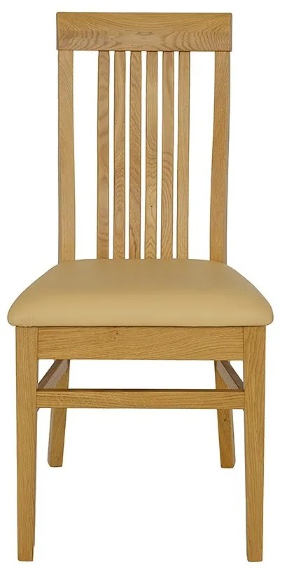 Drewmax Jídelní židle KT379 masiv dub třešeň Atos 138