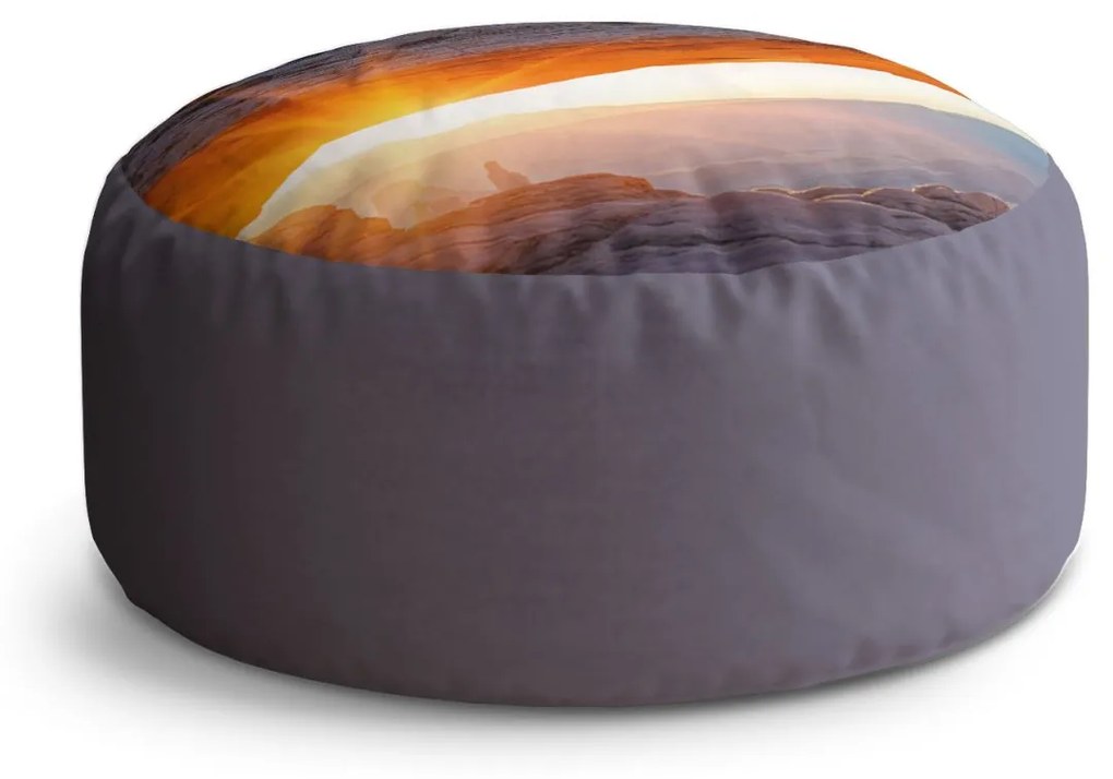 Sablio Taburet Circle Příroda 2: 38x48 cm