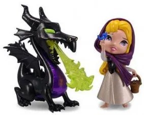 Disney - maleficient a briar rose - figurky