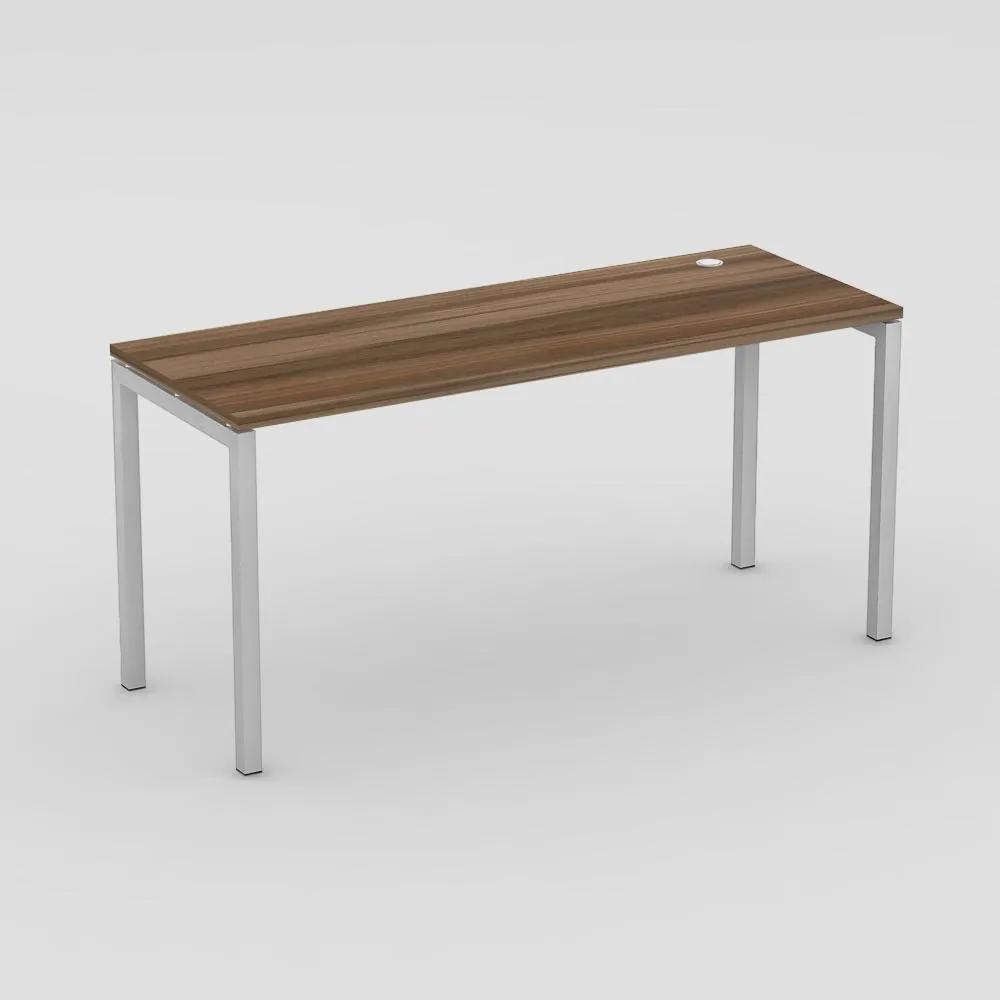 Kancelářský stůl REA PLAY RP-SPK-1600-stříbrná Dekor: WENGE
