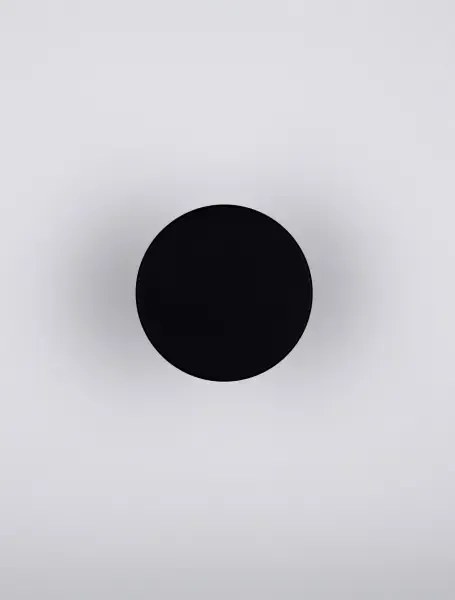 LED černá svítilna na zeď Nano 9W