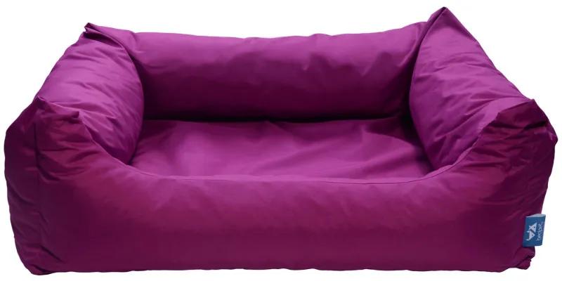 BedPet Luxusní pelíšek pro psa Purple VELIKOST: L 120x95x28 cm
