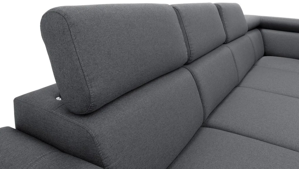 Casarredo - Komfort nábytek Rozkládací sedací souprava do U SELECT pravá, látky A1 | barva: N13 dub natural,potah: gemma 06