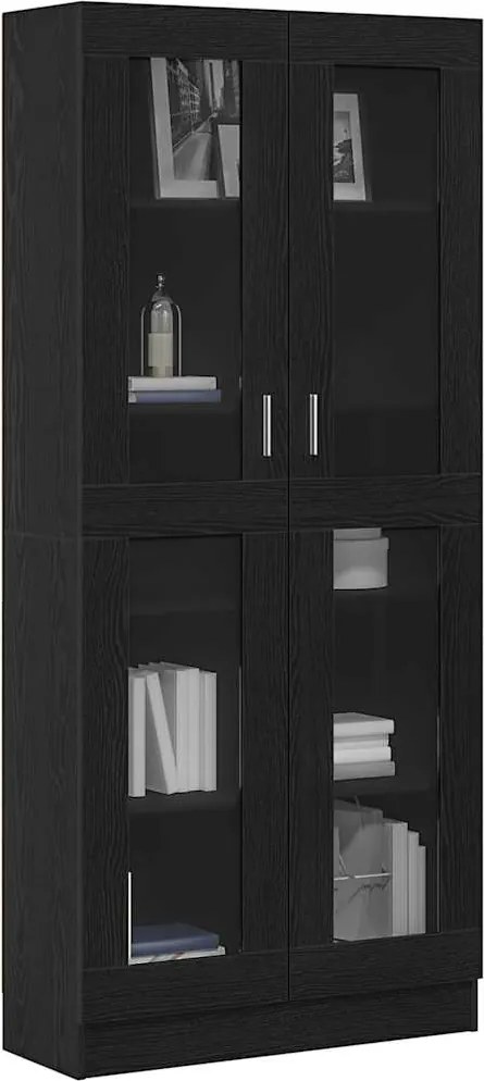 Knihovna 4 úrovní 82,5 x 30,5 x 185 cm Kompozitní dřevo 3329277