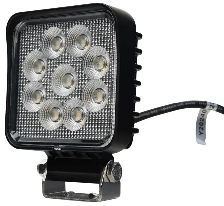 LED Bodové svítidlo pro automobil BLACK LED/36W/10-30V IP69 5700K hranatý