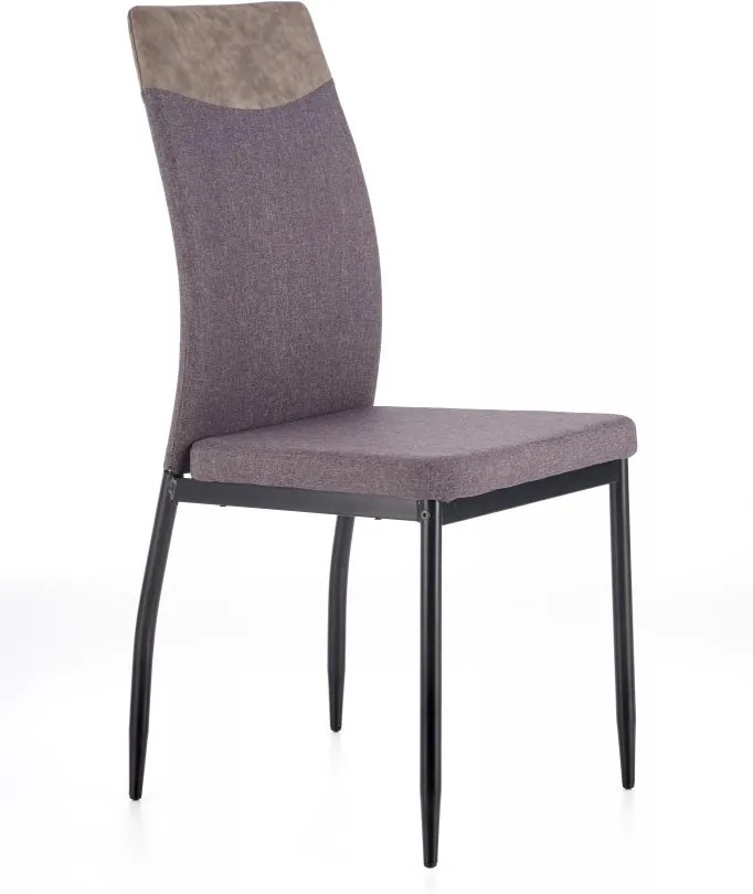 Jídelní židle K276 tmavě šedá Halmar