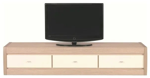 Sconto TV stolek ALEX AX1 túje/jasmín vysoký lesk