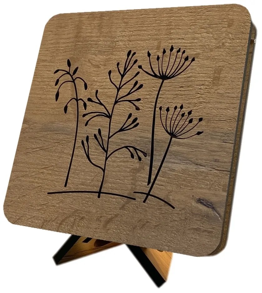 Li-Go "Lipnice" lampa 19x19cm provedení povrchu: dub světlý