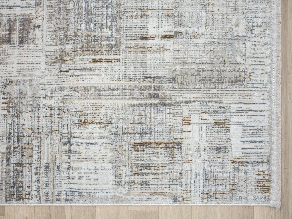 My Flair, Kusový koberec My Taste creme, 200x290, šedá, chodba / předsíň