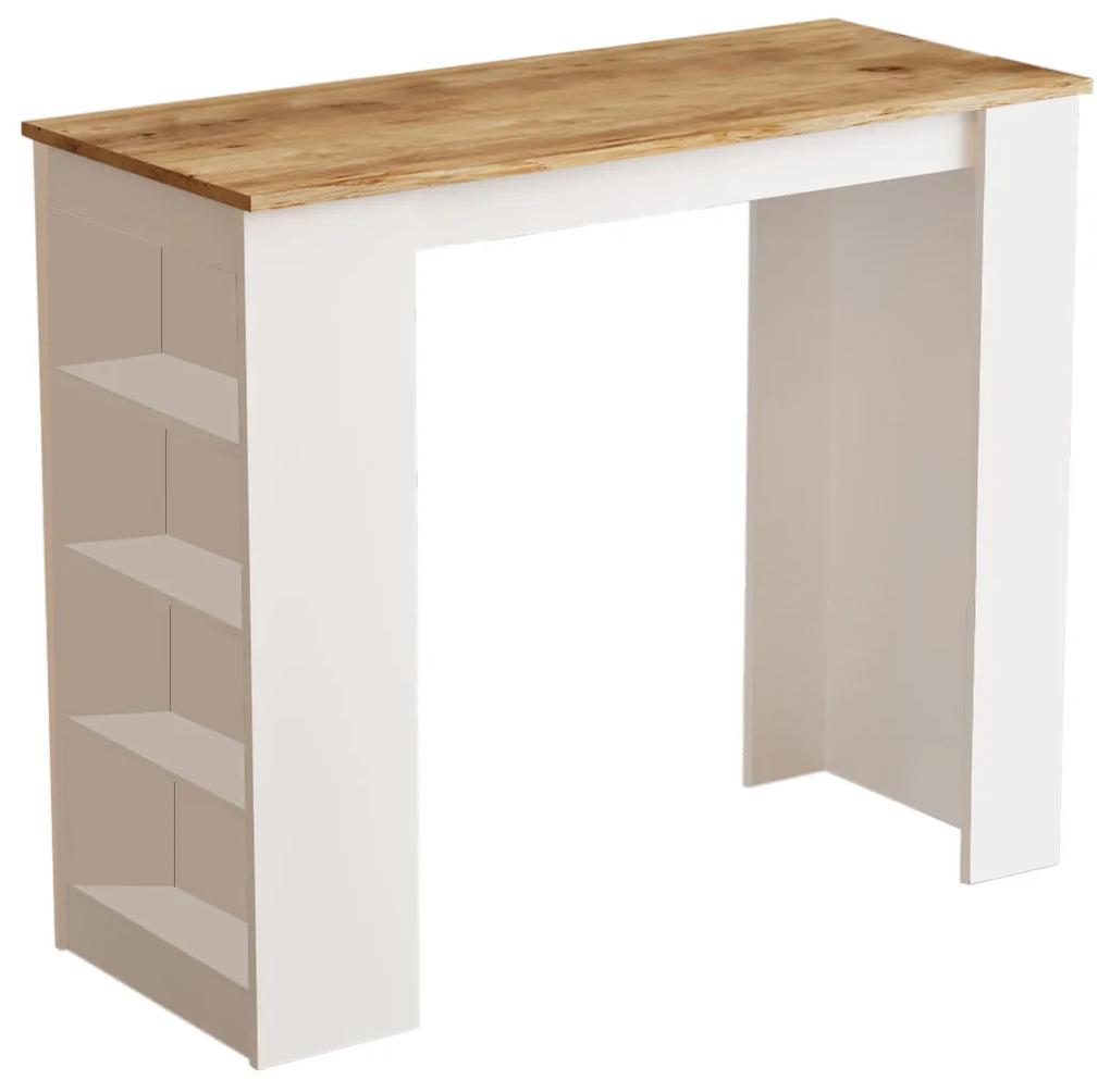 Barový stůl Lida (bílá). 1063051