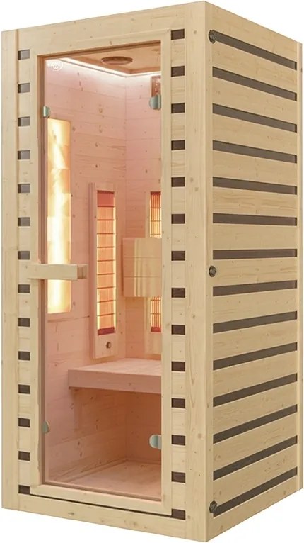 BPS-koupelny Infrasauna Relax HYD-6711 90x90, 1 osoba