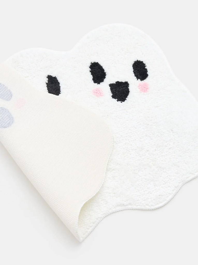 Sinsay - Koupelnová předložka s halloweenským motivem - bílá