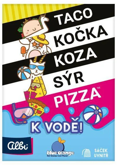 Albi Taco, kočka, koza, sýr, pizza - K vodě