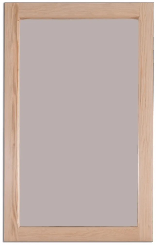 Drewmax LA117 dřevěné zrcadlo masiv borovice