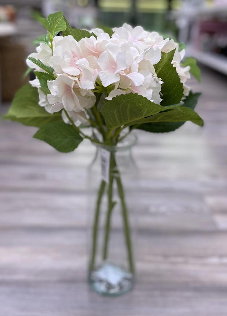 Umělá květina Gasper hortenzie růžová 46cm