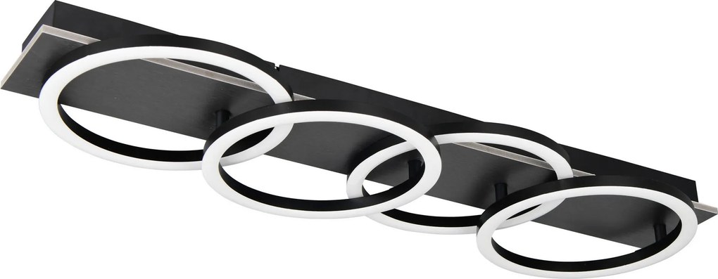 XXXLutz STROPNÍ LED SVÍTIDLO, 76/23/8 cm Novel - Stropní svítidla - 004024007701