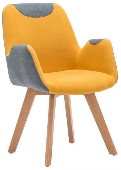 Konferenční židle Safari II oranžová