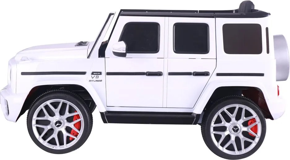 LEAN CARS Elektrické autíčko Mercedes G63 S306-1 bílé
