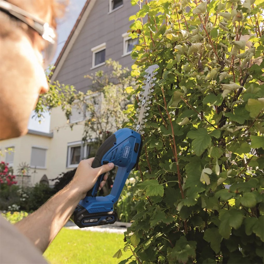 Scheppach C-HTGS200-X 20 V aku nůžky na trávu a keře (bez baterie a nabíječky)