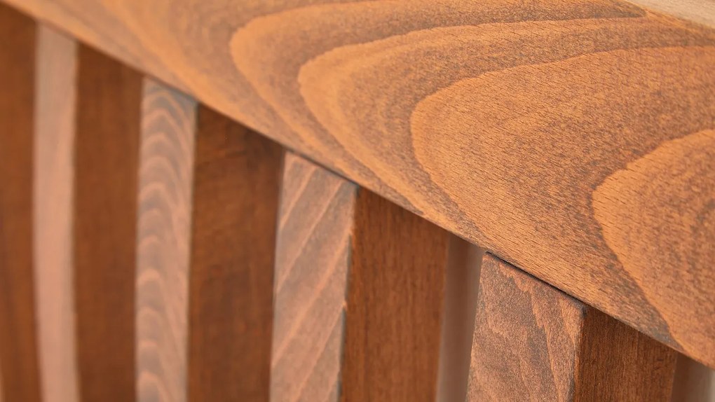 Postel Postelia BELNA Buk 180x210 - Dřevěná postel z masivu, bukové dvoulůžko o šíři masivu 4 cm