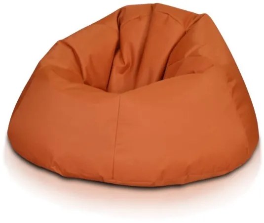 Sedací vak koule Maxi polyester TiaHome - Oranžová