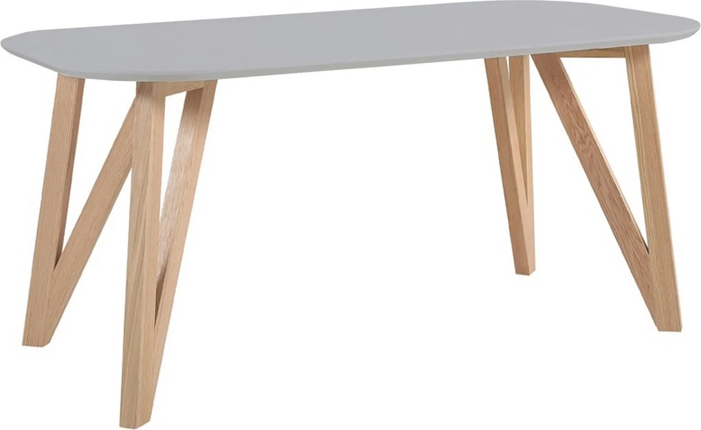 XXXLutz JÍDELNÍ STŮL, dub, šedá, 180/90/76 cm MID.YOU - Jídelní stoly - 001769022205