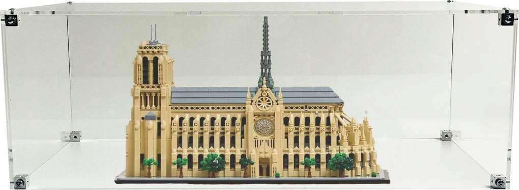 Vitrína Drewlandia pro stavebnici Lego 21061 Architecture Notre-Dame v Paříži