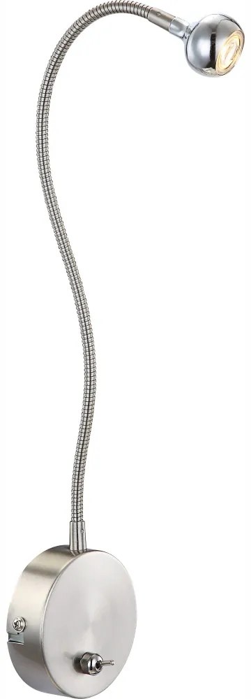 GLOBO 24109W nástěnná led lampička SERPENT