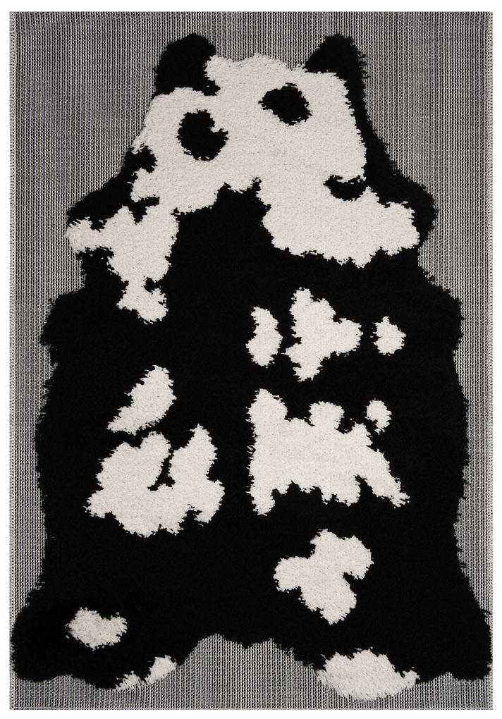 Zala Living - Hanse Home koberce Kusový koberec Vini 104169 Black/Creme/Grey - 120x170 cm