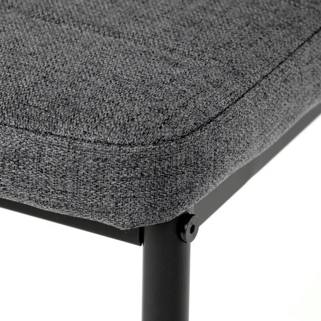 Jídelní stůl 130x70 cm se čtyřmi židlemi ASE-1004 GREY2