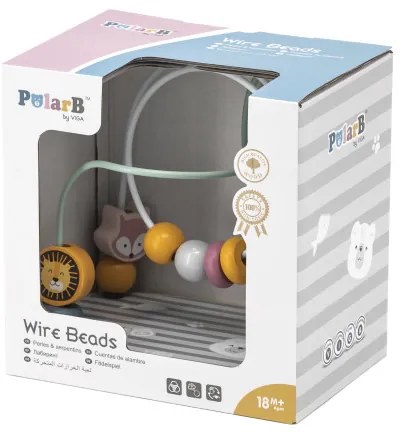 Dřevěné motorické bludiště Viga 44020 PolarB ZOO