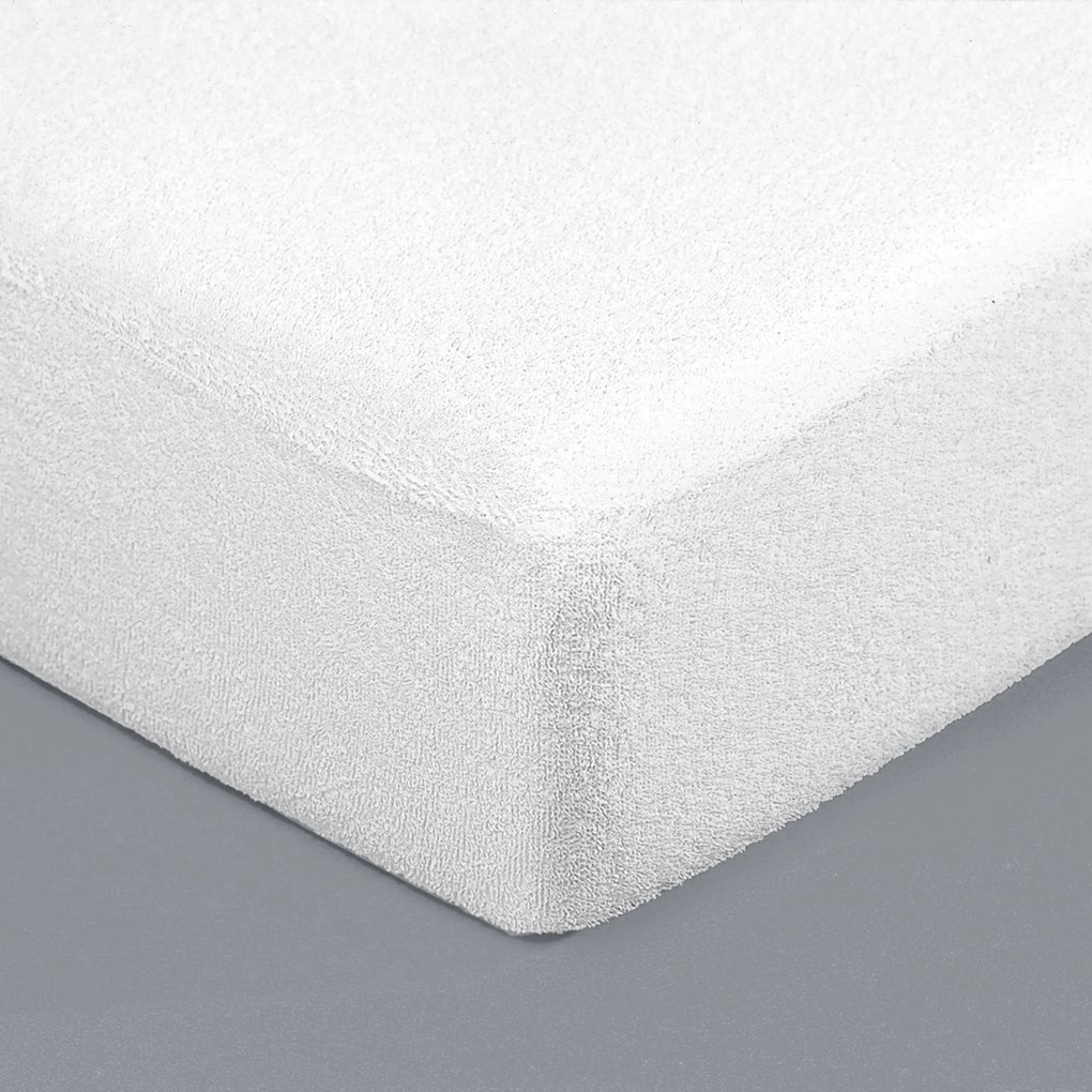 Blancheporte Froté ochrana matrace, nepropustná, úprava Bi-ome bílá 160x200cm