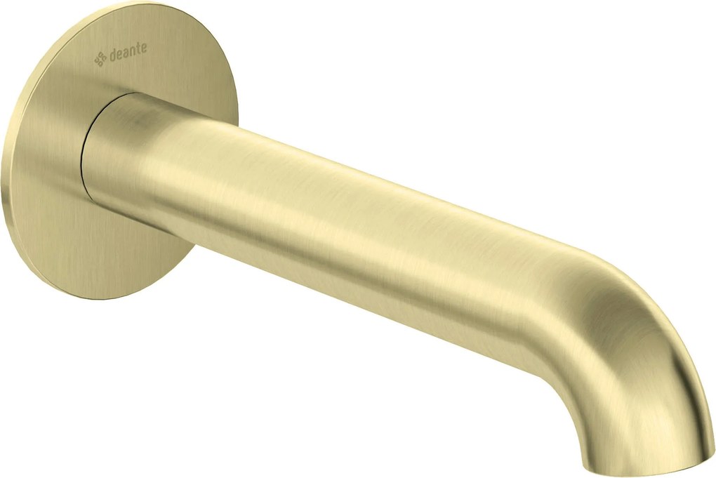 Deante Silia, vanová výlevka 226 mm, zlatá matná, DEA-NQS_R81K