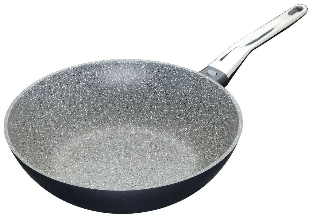 Pánev WOK 28 cm indukční nepřilnavá granitová, MasterClass MCMWOK28