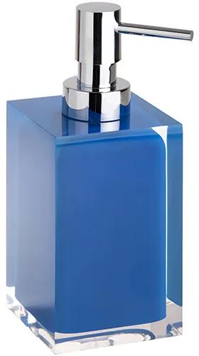 Bemeta Design VISTA: Dávkovač mýdla na postavení, 250 ml, modrý -