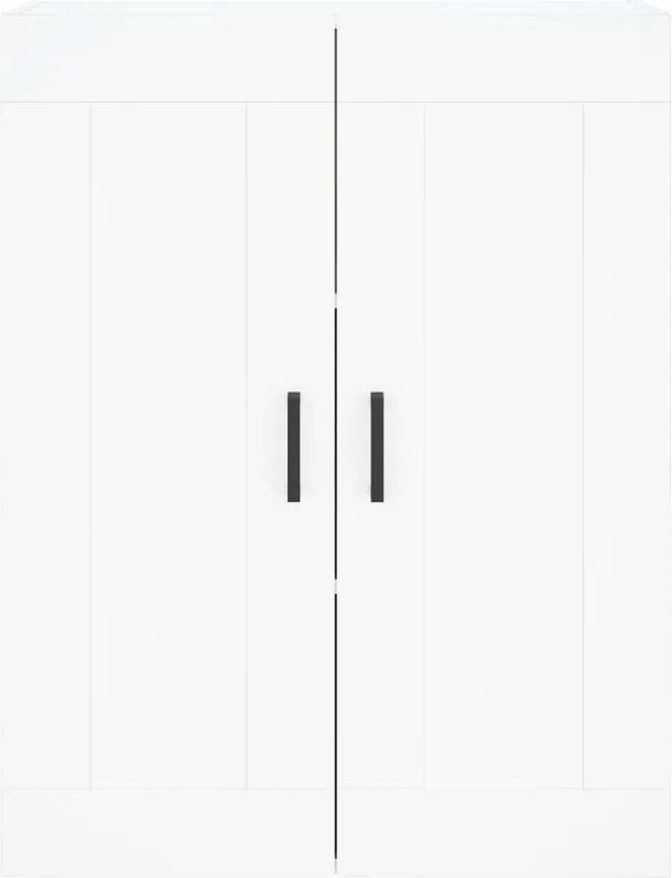Skříň highboard bílá 69,5 x 34 x 180 cm kompozitní dřevo 3200001