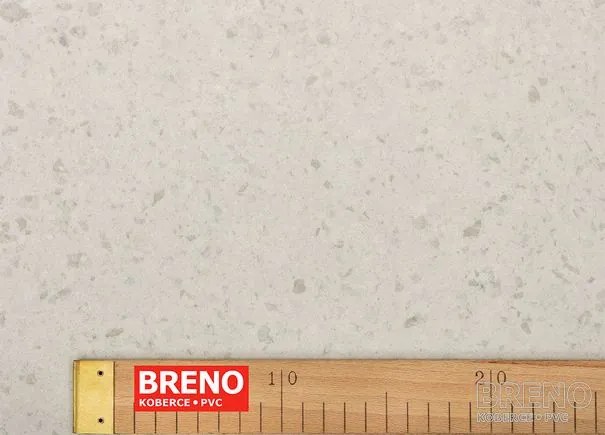 Breno PVC SILVERTEX Zaragoza 109L – světlé terrazzo, šíře 200 cm