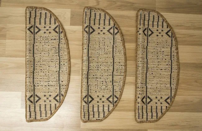 Nášlap na schody Terra Aztec 04 linie, béžový / grafitový