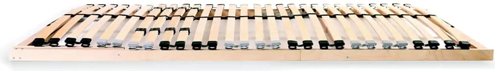 Lamelový rošt postele s 28 lamelami 7 zón 70 x 200 cm 246449