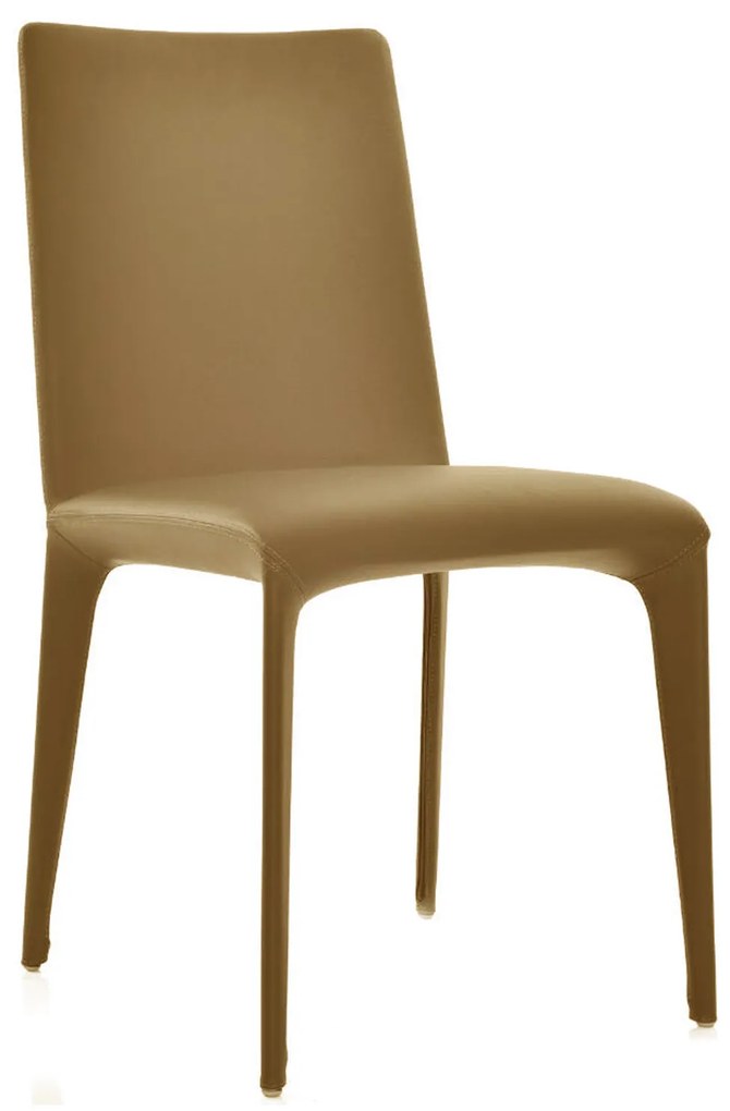 Výprodej Bonaldo designové židle Filly (béžová kůže)