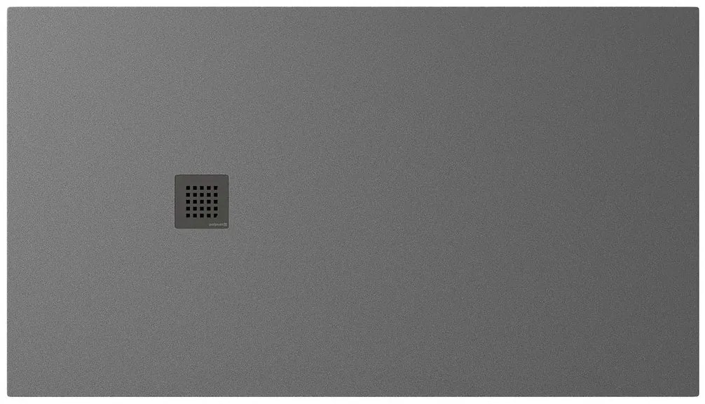 Polysan Polysan, TRENECA sprchová vanička z litého mramoru s možností úpravy rozměru 160x90cm, šedá matná, 84311.31