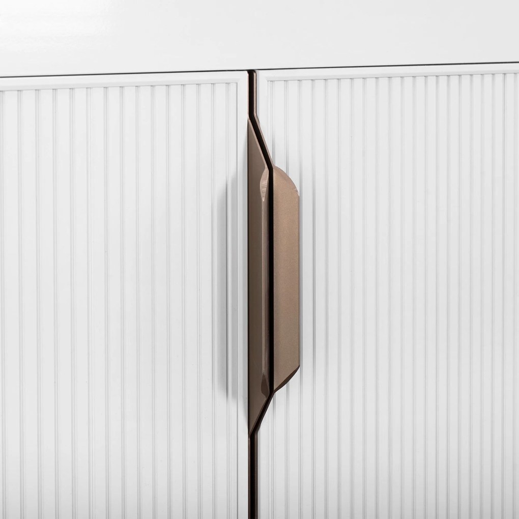 Rea Astor, sada koupelnového nábytku s umyvadlem 60cm, bílá matná, REA-M0003